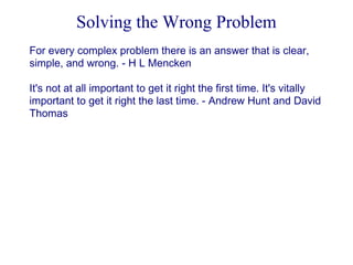 Complexity Theory and Why Waterfall Development Works (Sometimes) | PPT