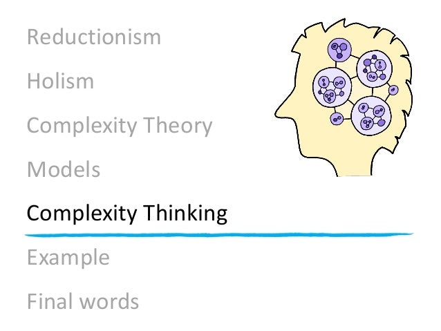 Complexity Thinking