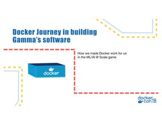 The Complexity to "Yes" in Analytics Software and the Possibilities with Docker and Containers | PDF