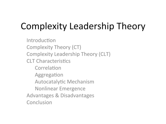 Complex ldrtheory | PDF