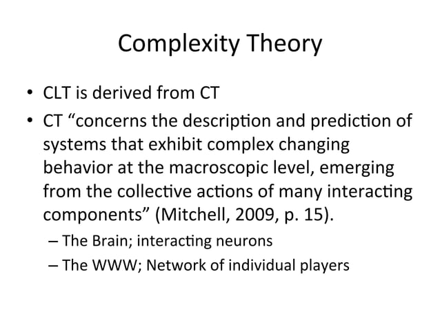 Complex ldrtheory | PDF
