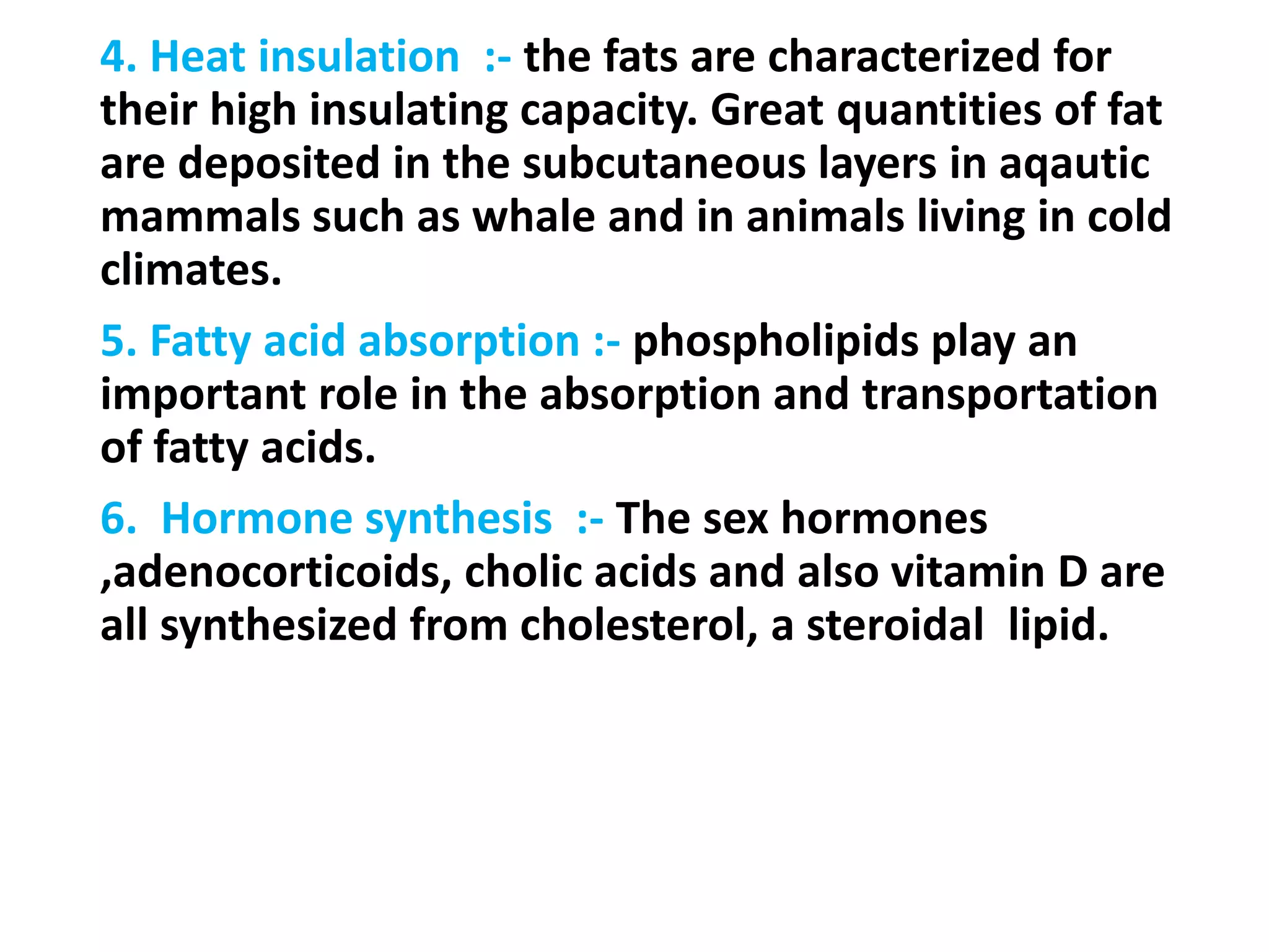 Complex lipids (phosholipid) structure & function | PPTX