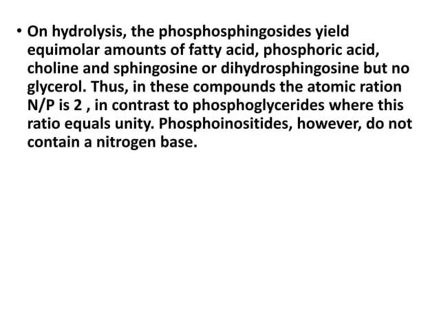 Complex lipids (phosholipid) structure & function | PPTX | Chemistry ...