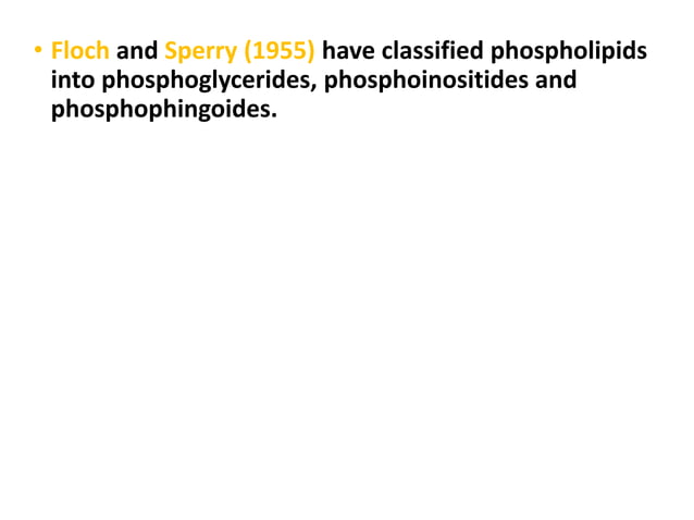 Complex lipids (phosholipid) structure & function | PPTX | Chemistry ...