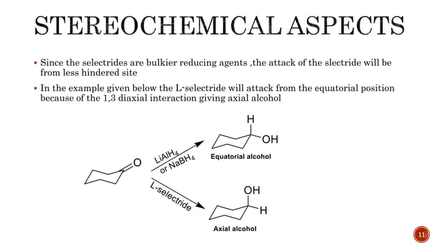 Complex metal hydrides and selectrides | PPTX | Chemistry | Science