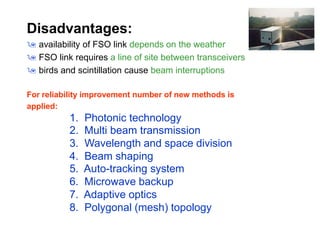 Complex model of fso links | PPT