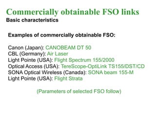Complex model of fso links | PPT