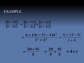 Complex number | PPTX