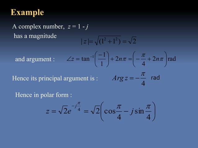 Complex number | PPT