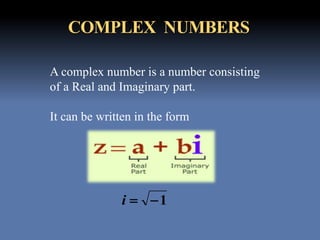 Complex number | PPT