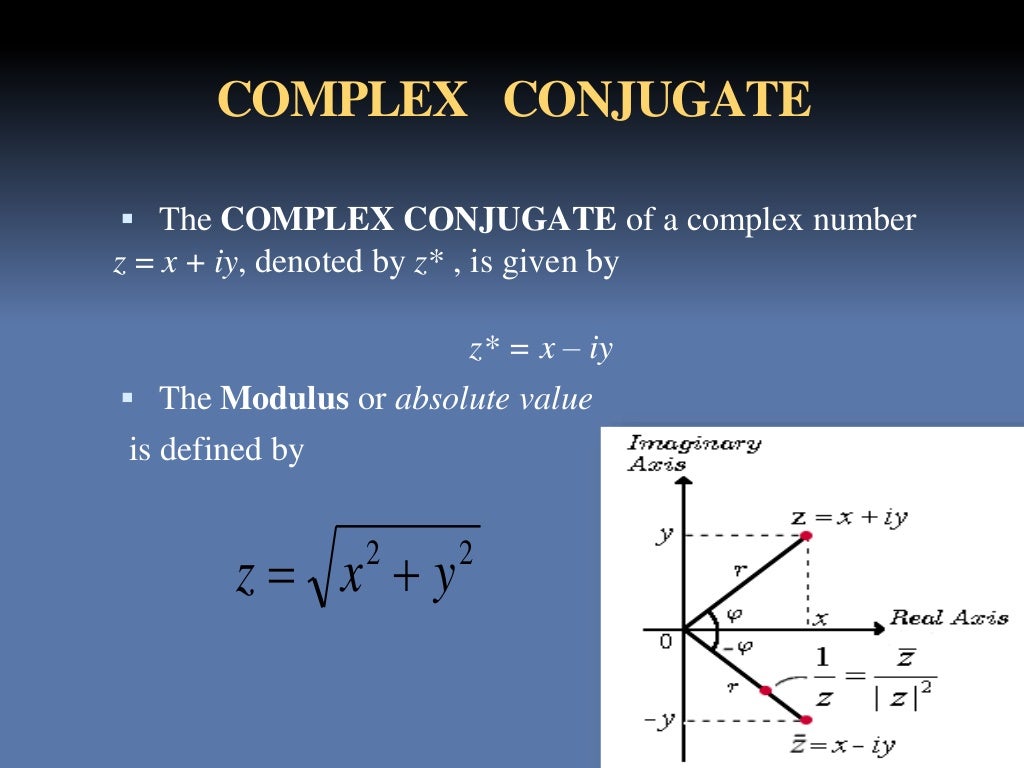 Complex number