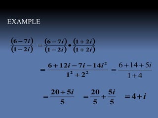 Complex number | PPTX
