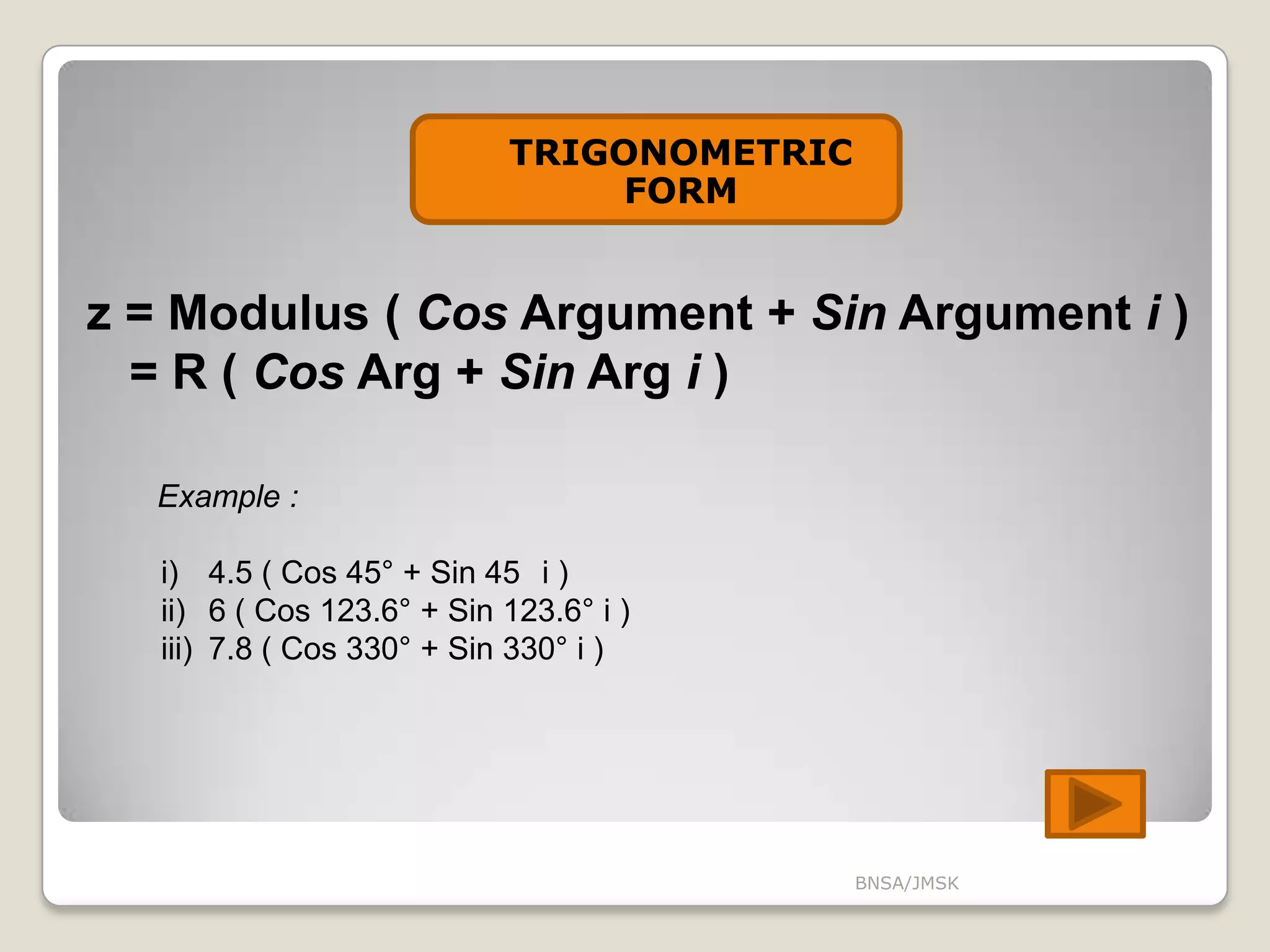 Complex number | PPSX