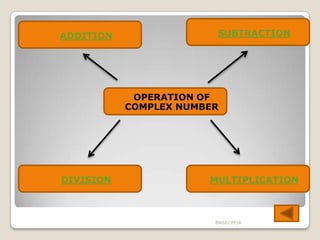 Complex number | PPSX