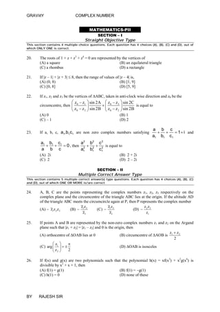 Complex number | PDF