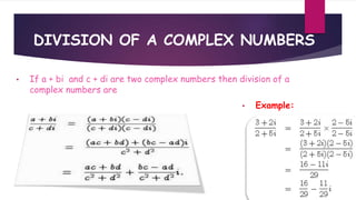 Complex number | PPTX