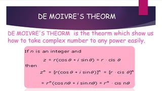 Complex number | PPTX