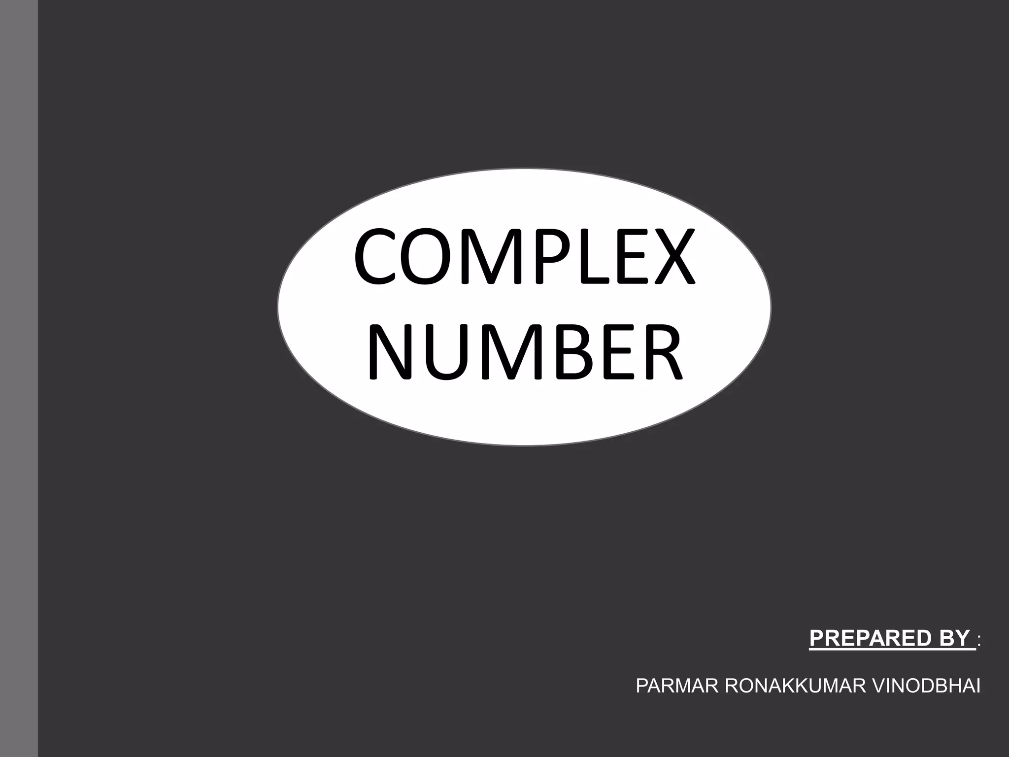 Complex number | PPT