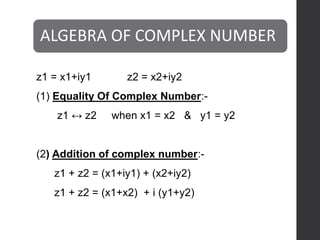 Complex number | PPT