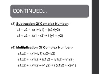 Complex number | PPT