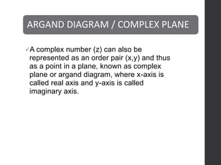 Complex number | PPT