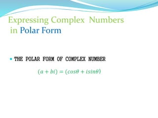 Complex number | PPTX