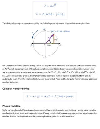 Complex number, polar form , rectangular form | PDF | Chemistry | Science