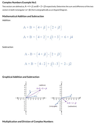 Complex number, polar form , rectangular form | PDF