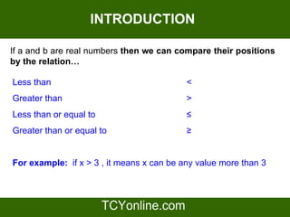 Inequalities | PPT