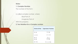 Introduction to Complex Numbers and Complex Marices 1 | PPT