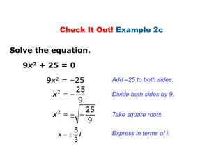Complex numbers | PPTX