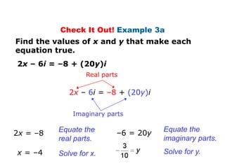 Complex numbers | PPTX