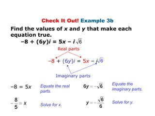 Complex numbers | PPTX