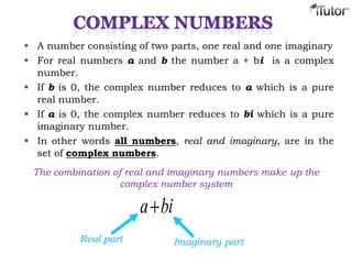 Complex Numbers | PPTX
