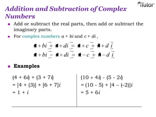 Complex Numbers | PPT