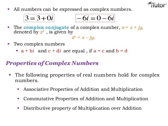 Complex Numbers