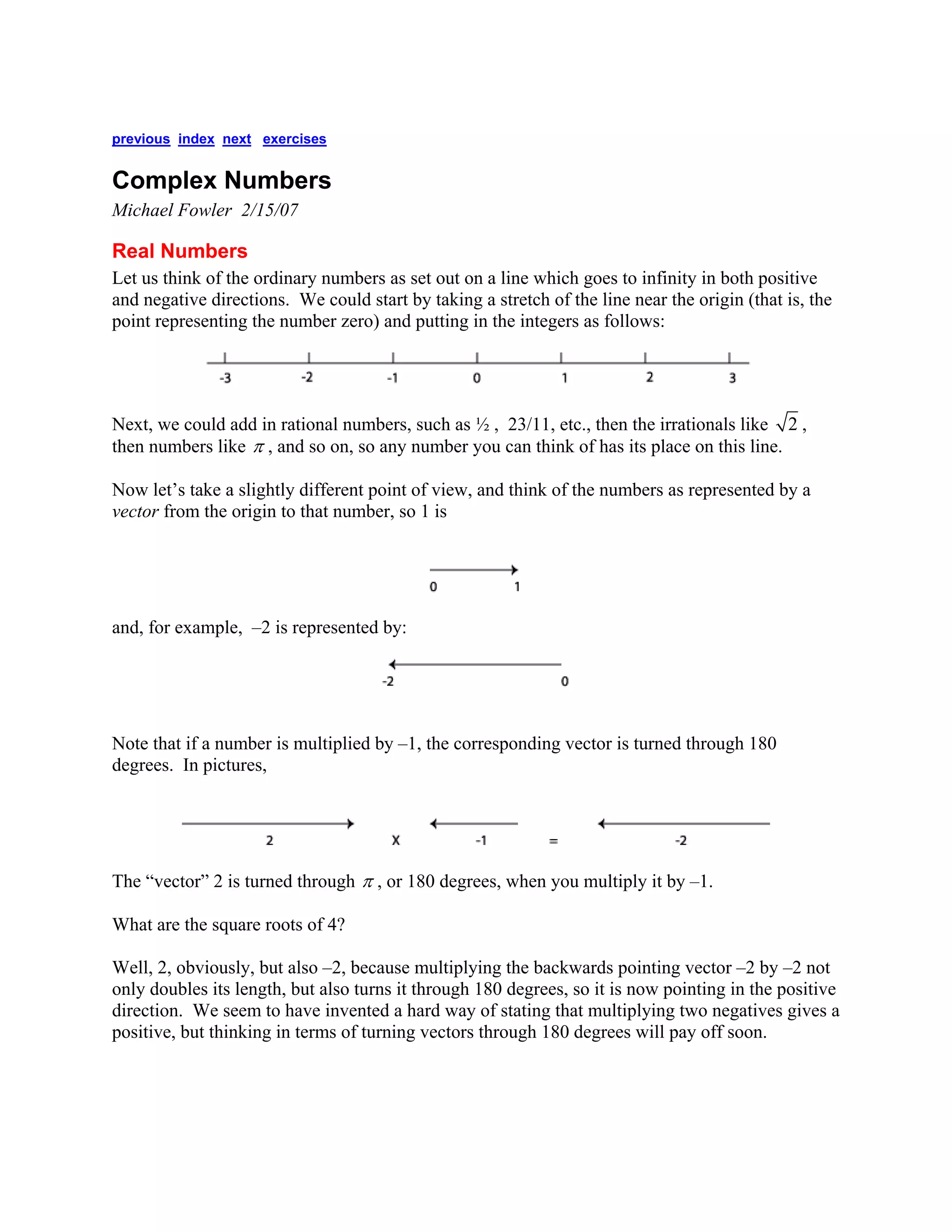 Complex numbers | PDF