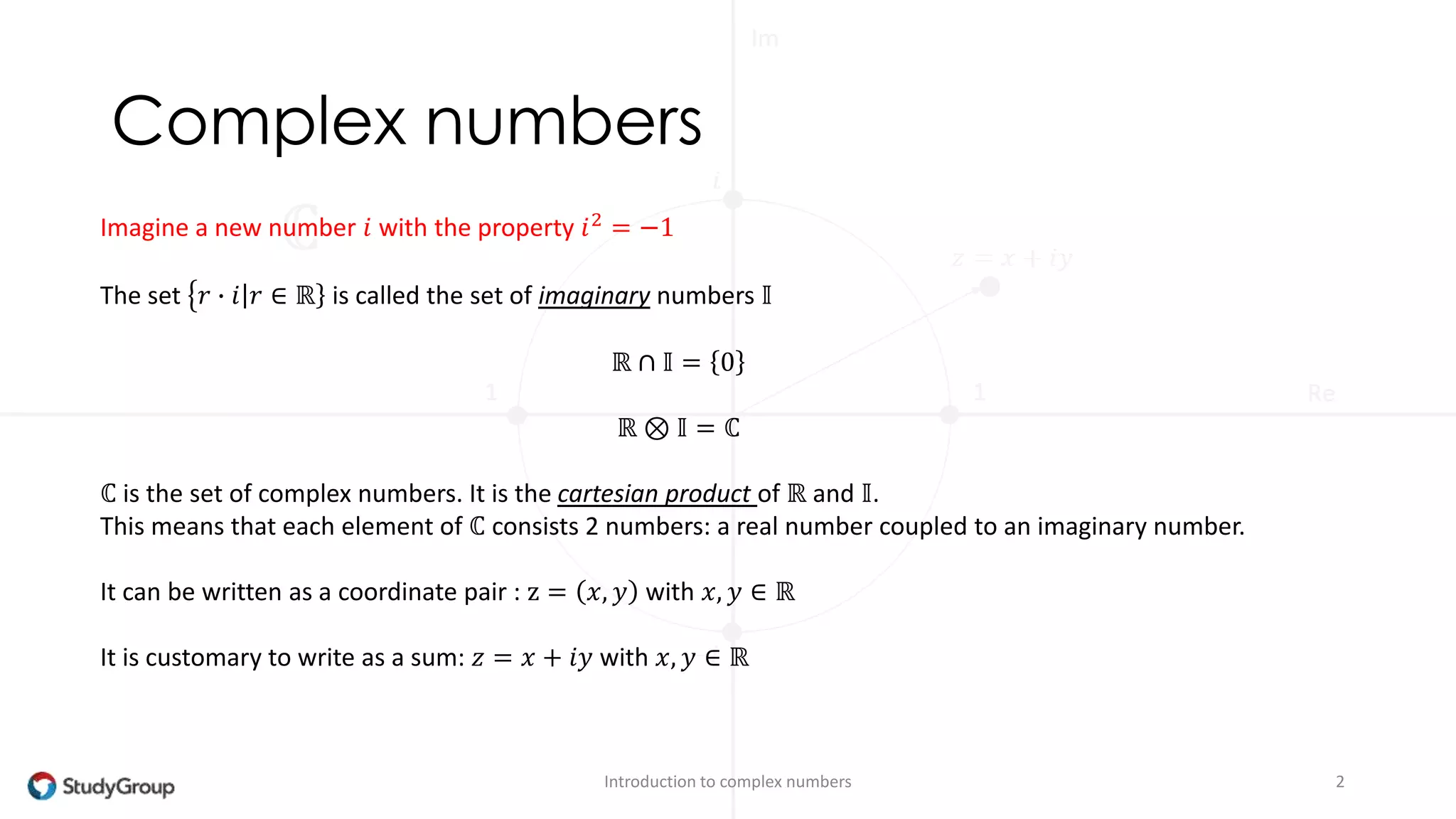 Complex numbers | PPT