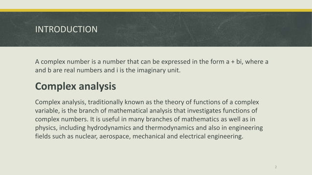 Complex Numbers | PPT