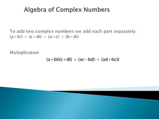 Complex numbers | PPT