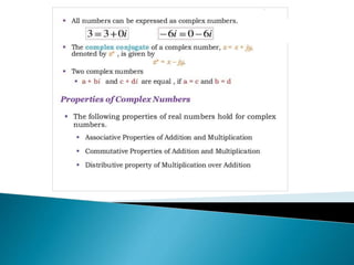 Complex numbers | PPT