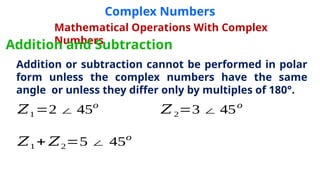 COMPLEX NUMBERS iota polar rectanguklar conversion | PPTX