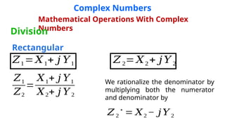COMPLEX NUMBERS iota polar rectanguklar conversion | PPTX