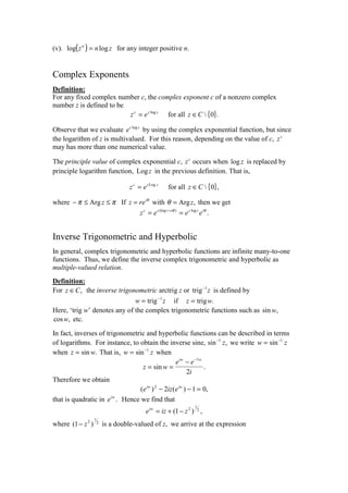 complex numbers and functions.PDF