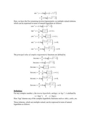 complex numbers and functions.PDF