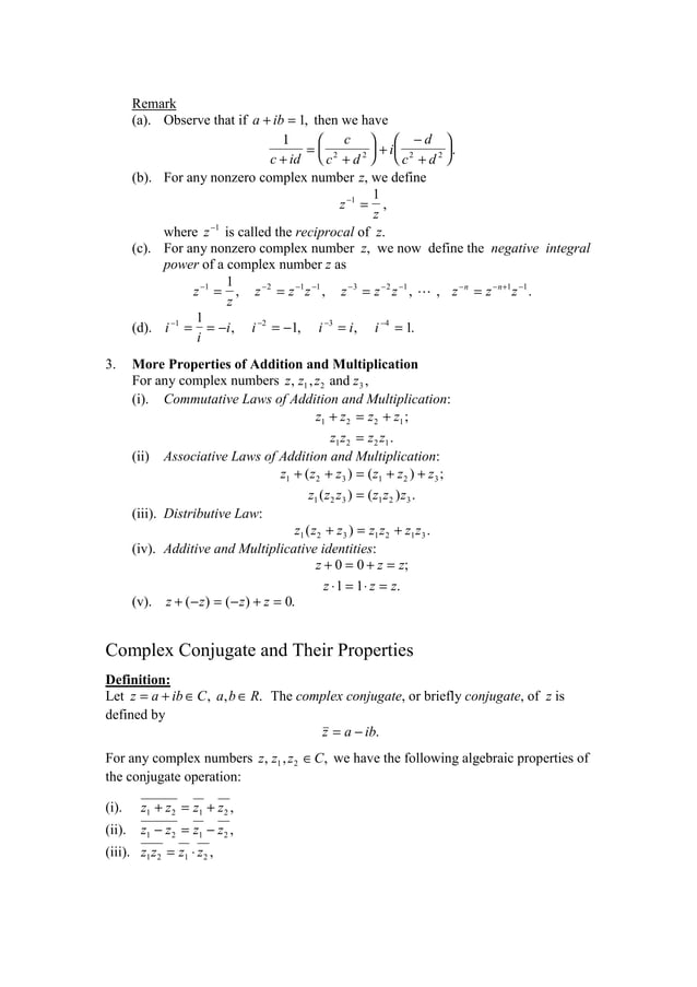 complex numbers and functions.PDF
