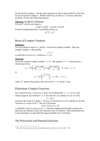 complex numbers and functions.PDF