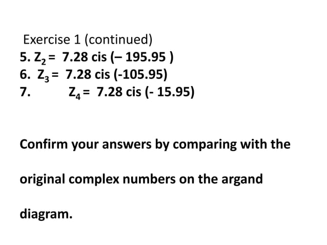 Complex Numbers Mathmatics N4 | PPTX | Physics | Science