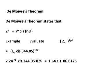 Complex Numbers Mathmatics N4 | PPTX
