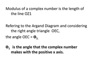 Complex Numbers Mathmatics N4 | PPTX